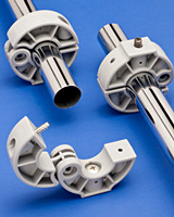 Plastic Shaft Mounting Collars On Stafford Manufacturing Corp.